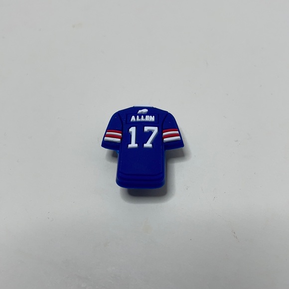Accessories | Buffalo Bills Josh Allen Crocs Charm Jersey 17 | Poshmark